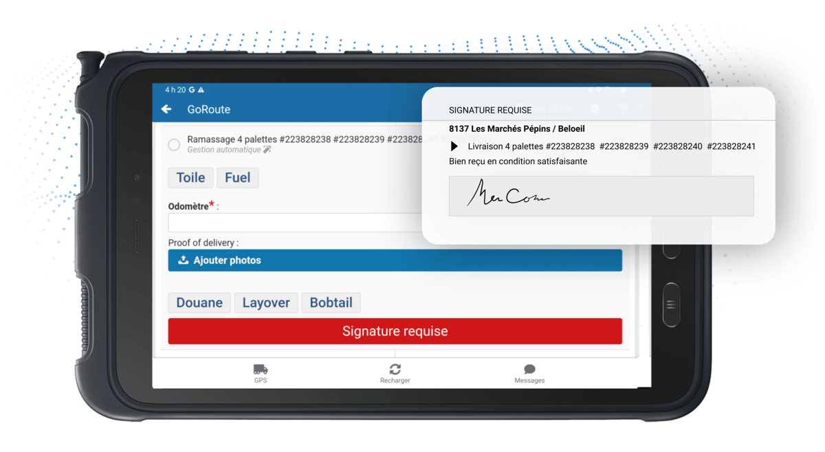 Electronic Roadmap GoRoute | AttriX